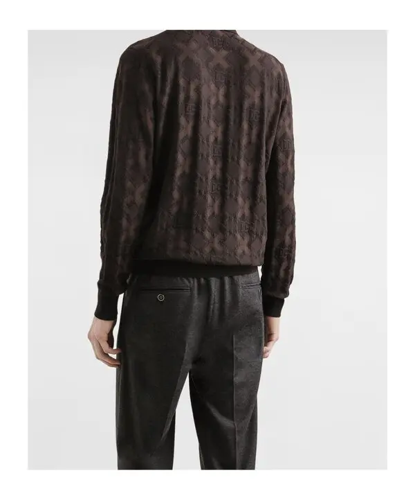 Dolce & Gabbana Geometric-pattern Polo Shirt