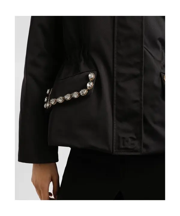 Dolce & Gabbana Embellished-collar Jacket