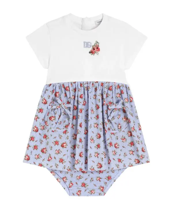 Dolce & Gabbana Floral Side-pocket Dress