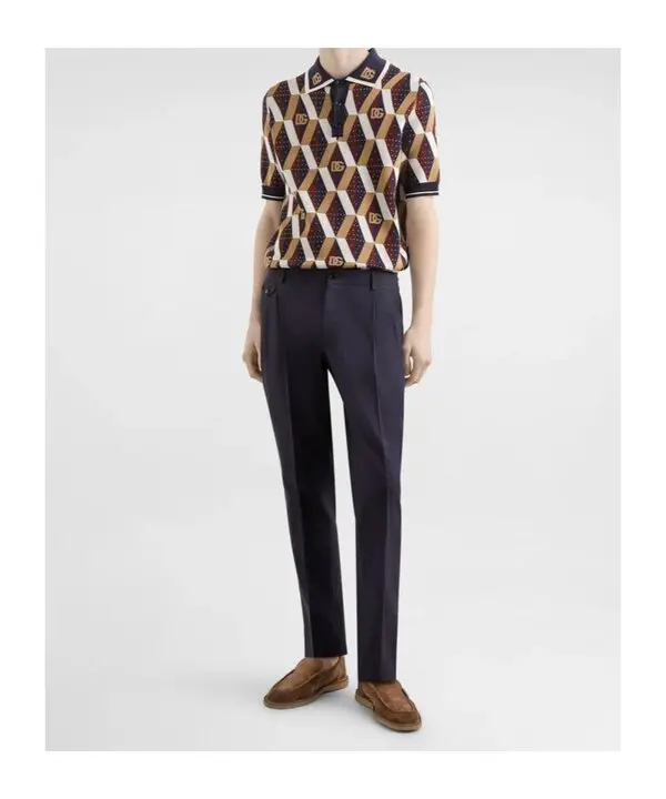 Dolce & Gabbana Silk-blend Trousers