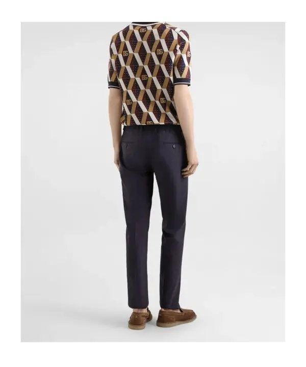 Dolce & Gabbana Silk-blend Trousers