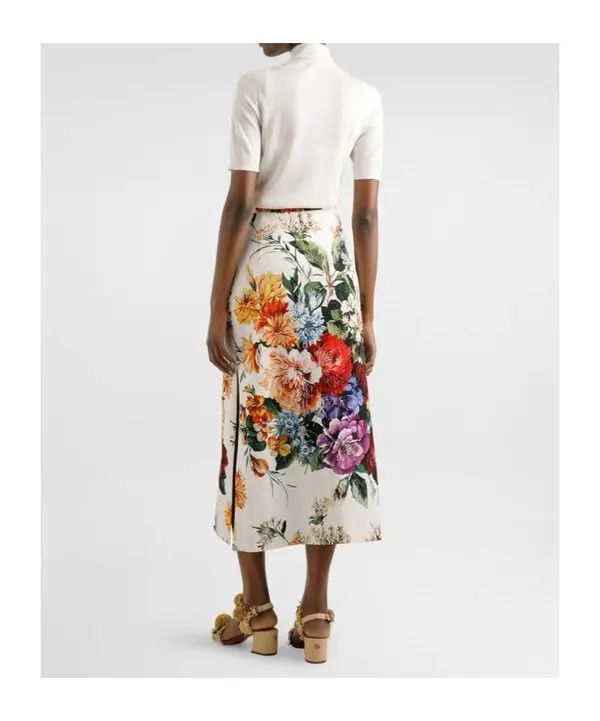 Dolce & Gabbana Silk Knitted Top