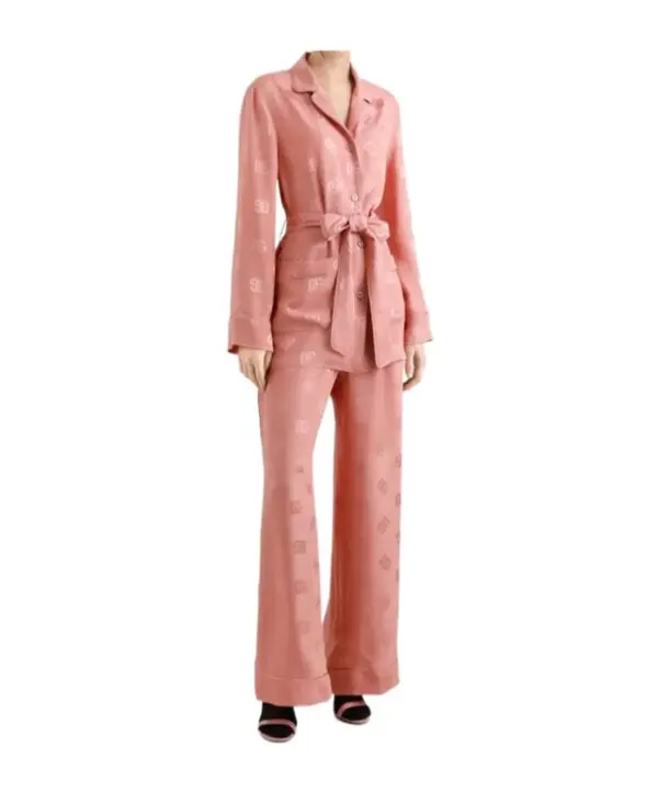 Dolce & Gabbana Logo-print Trousers - Pink