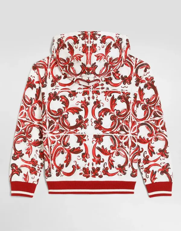Dolce & Gabbana Majolica-print Hoodie