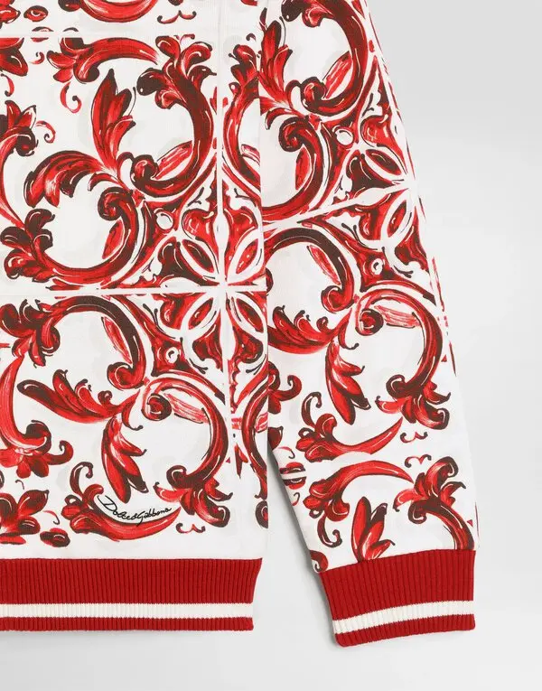 Dolce & Gabbana Majolica-print Hoodie
