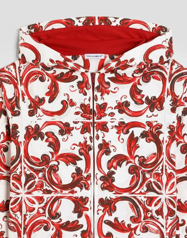 Dolce & Gabbana Majolica-print Hoodie