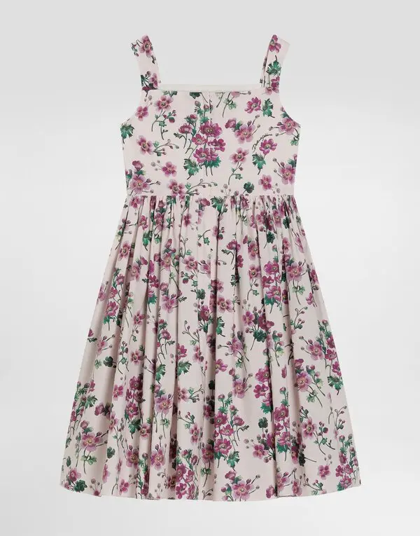 Dolce & Gabbana Floral-print Buttoned Dress