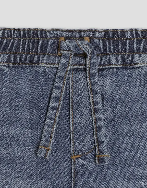 Dolce & Gabbana Denim Bermuda Shorts With Logo