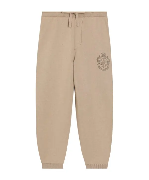 Dolce & Gabbana Cotton And Cashmere Trousers