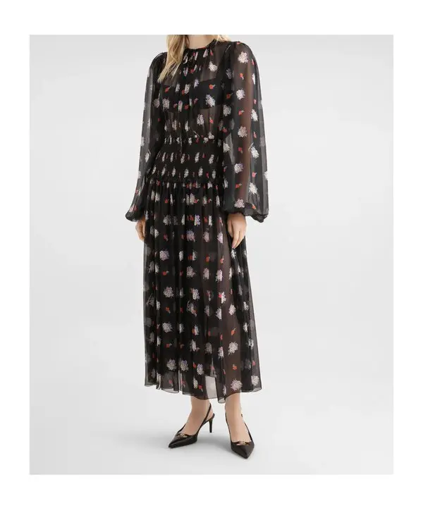 Dolce & Gabbana Floral Midi Dress