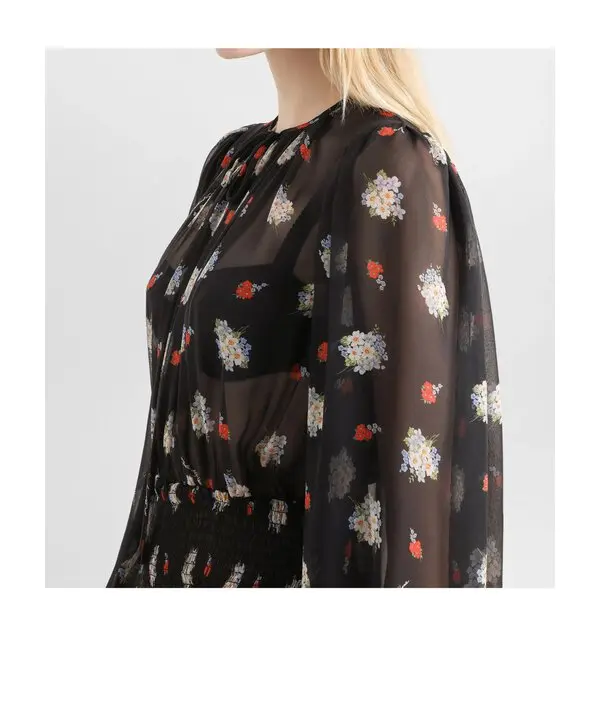 Dolce & Gabbana Floral Midi Dress