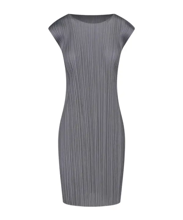 Issey Miyake Pleated Sleeveless Dress
