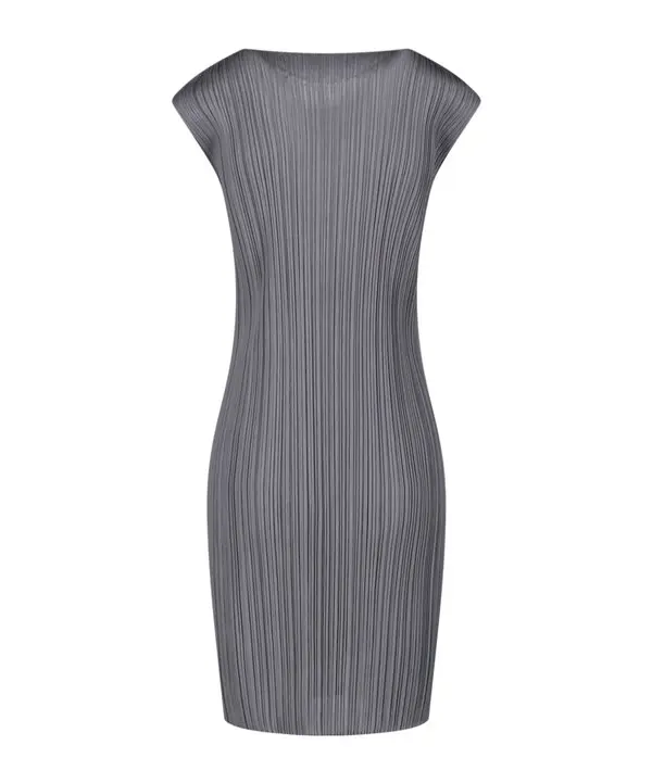 Issey Miyake Pleated Sleeveless Dress