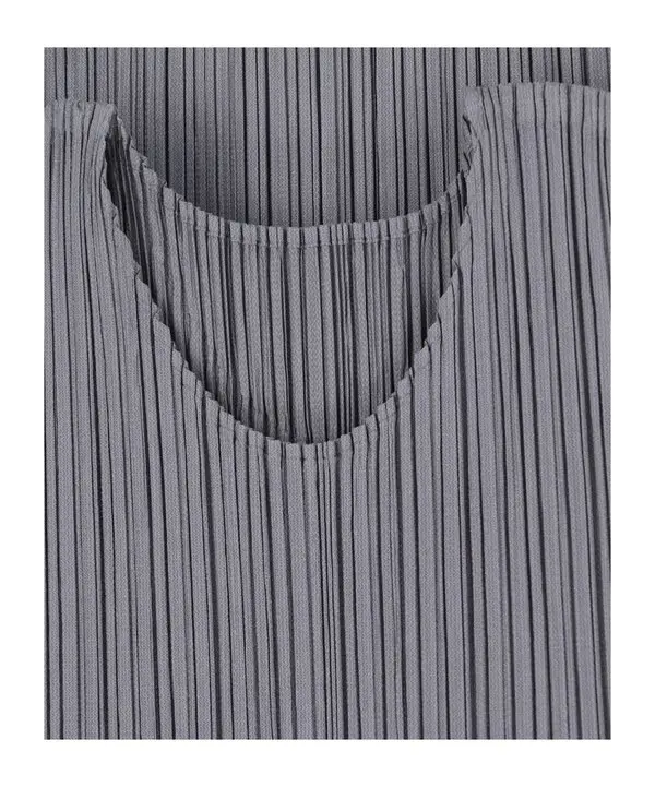Issey Miyake Pleated Sleeveless Dress