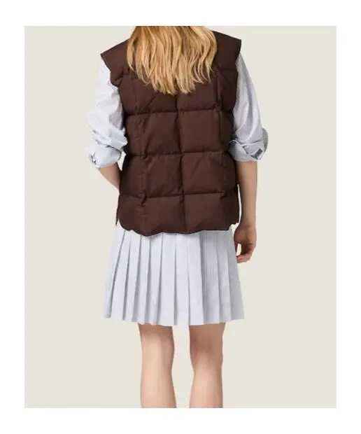 Miu Miu Gabardine Down Vest