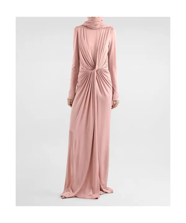 Dolce & Gabbana Knot Long-sleeve Dress