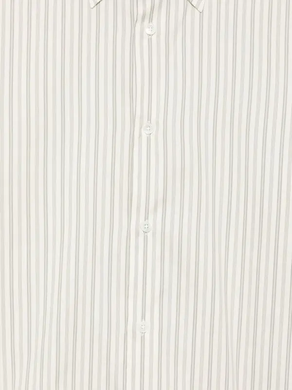 Auralee Striped Long-sleeve Shirt