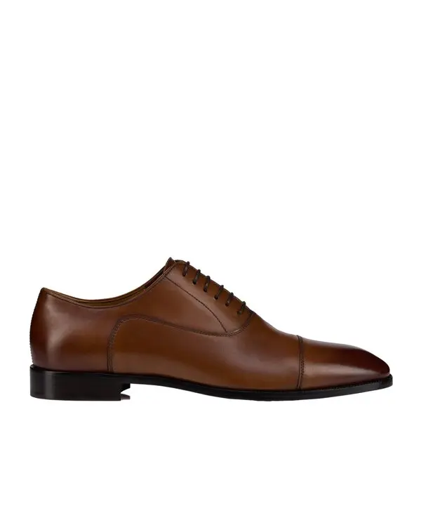 CHRISTIAN LOUBOUTIN Greggory Leather Oxford Shoes