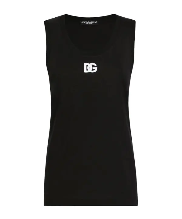 Dolce & Gabbana Dg Logo Tank Top