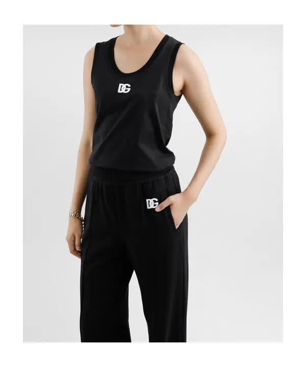 Dolce & Gabbana Dg Logo Tank Top