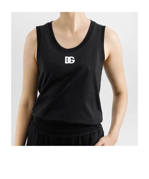 Dolce & Gabbana Dg Logo Tank Top
