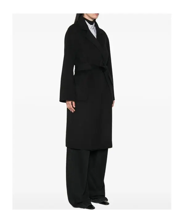 ERMANNO FIRENZE Notch-lapel Belted Coat