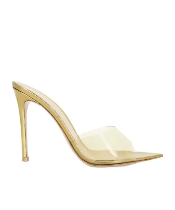GIANVITO ROSSI Elle Pointed Mules