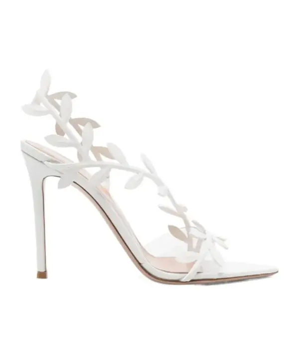GIANVITO ROSSI 105mm Flavia Sandals - White