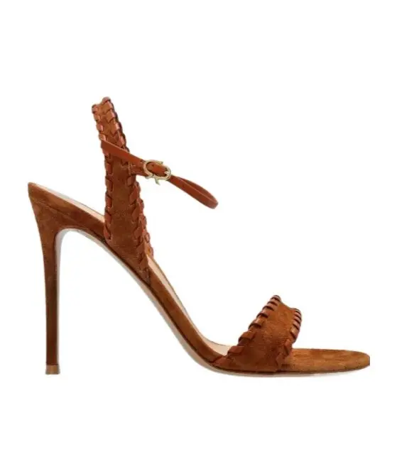 GIANVITO ROSSI Braided-detail Open-toe Sandals