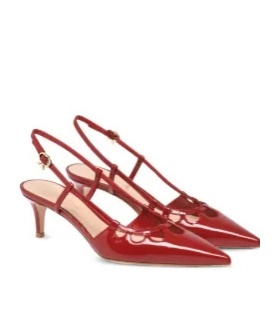 GIANVITO ROSSI 55mm Eloise Cut-out Heeled Pumps