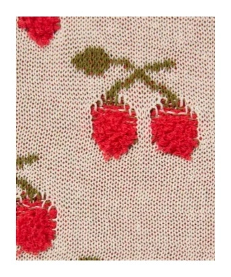 La DoubleJ Cherry Tie Gilet