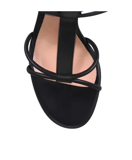 GIANVITO ROSSI Thinstrap Wedge Sandals