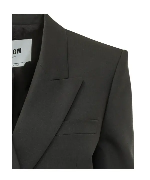 MSGM Double-breasted Blazer - No