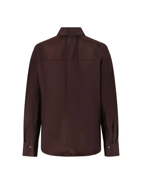 Vince Long-sleeve Shirt - Brown