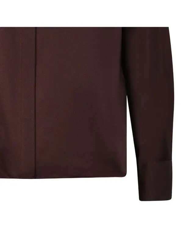 Vince Long-sleeve Shirt - Brown