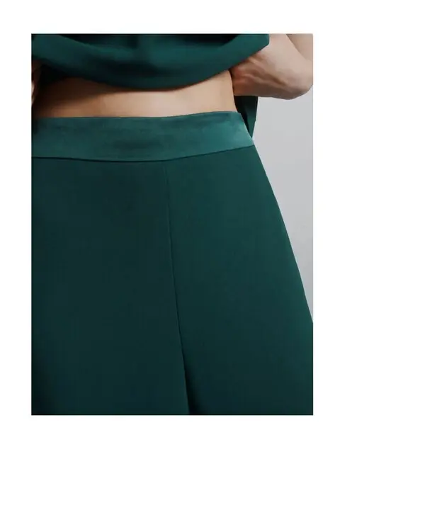 Marella Elastic-waist Knit Casual Trousers