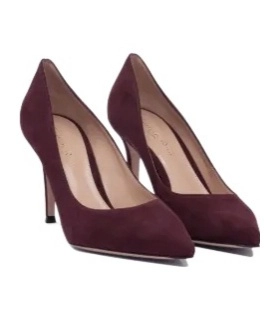 GIANVITO ROSSI Suede Heeled Pumps