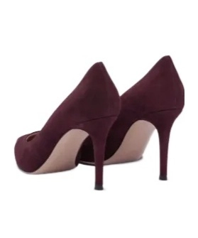 GIANVITO ROSSI Suede Heeled Pumps