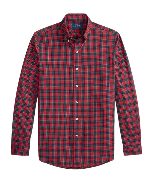 Polo Ralph Lauren Custom Fit Plaid Twill Shirt