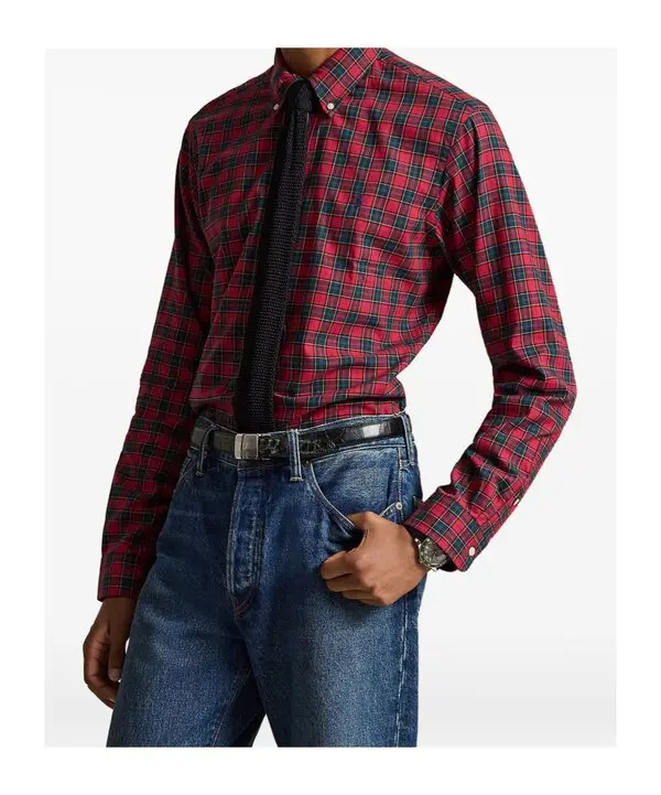 Polo Ralph Lauren Custom Fit Plaid Twill Shirt