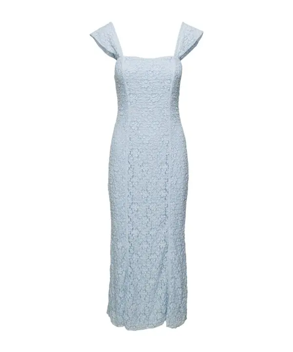 ROTATE BY BIRGER CHRISTENSEN Lace Stitching Dress