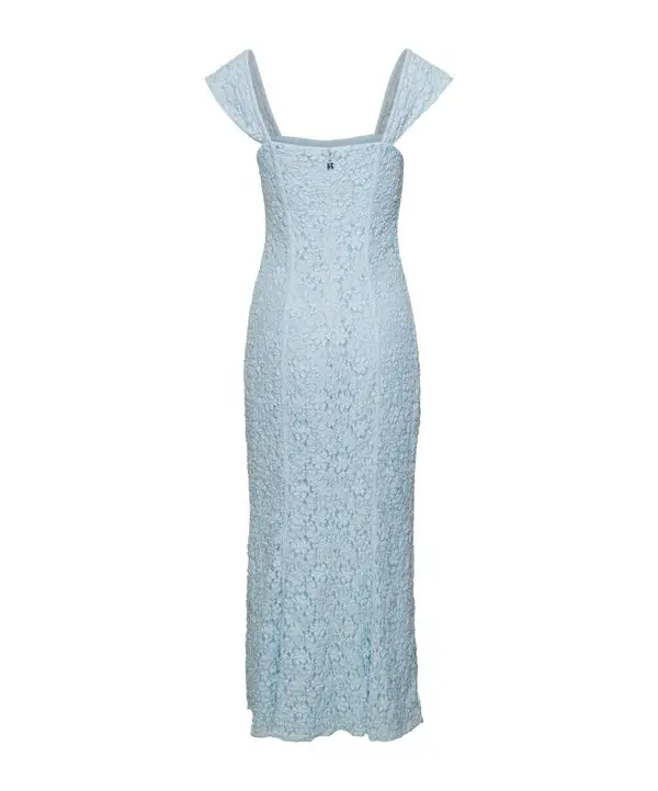 ROTATE BY BIRGER CHRISTENSEN Lace Stitching Dress