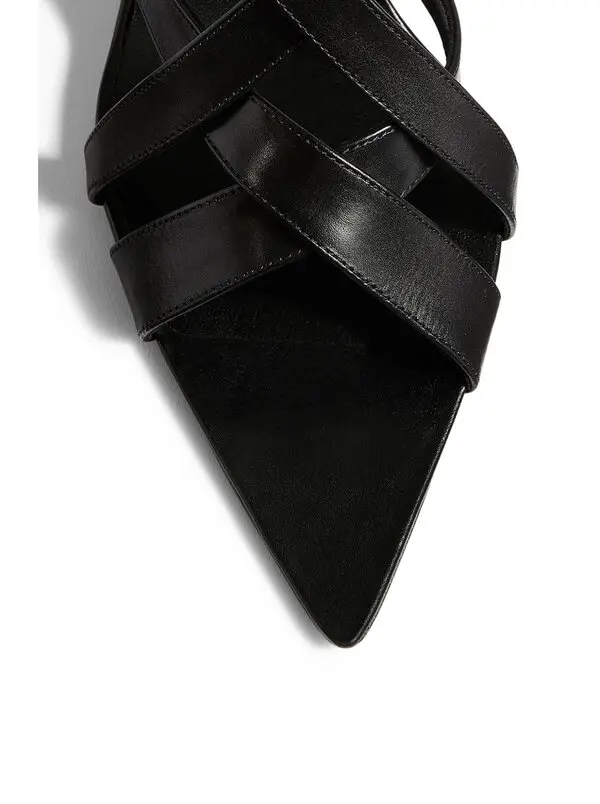 Khaite Pointed-toe High-heeled Sandals