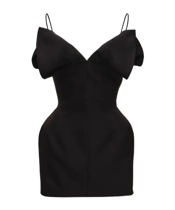 Magda Butrym V-neck Corset Mini Dress