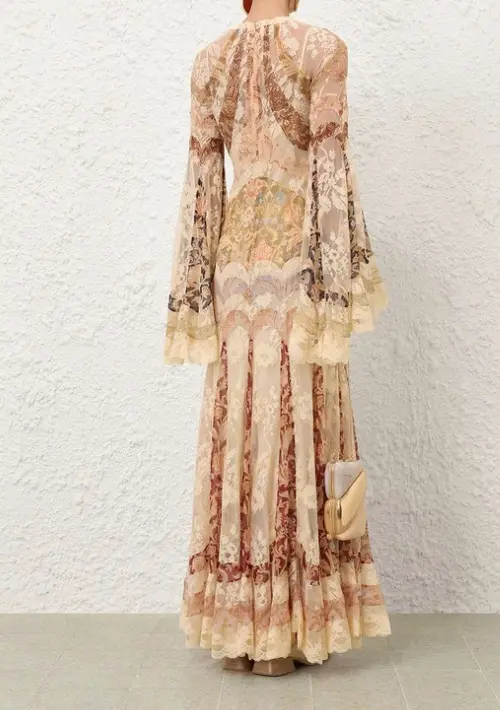Zimmermann Valiant Panelled Gown