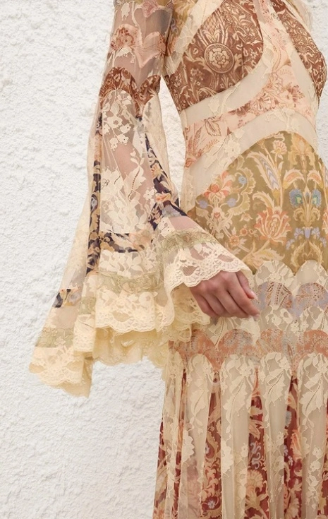 Zimmermann Valiant Panelled Gown