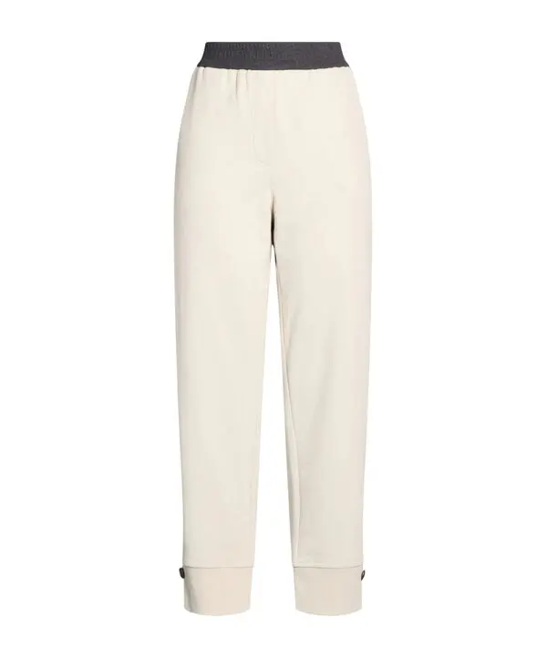Brunello Cucinelli Solid-color Trousers - Beige