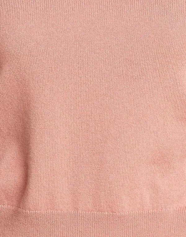 DIESEL® Solid-color Long-sleeve Knit Top - Pink