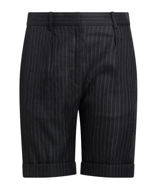 Isabel Marant Étoile Striped Wool Shorts