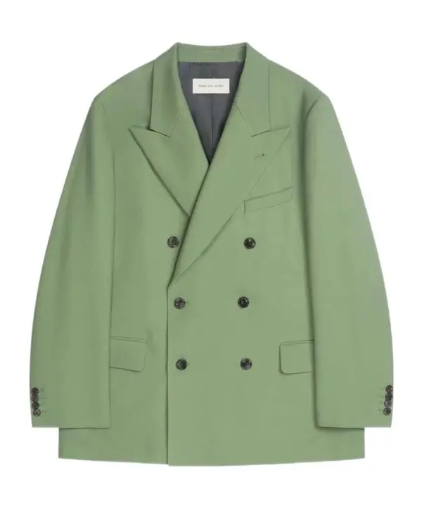 Dries Van Noten Oversized Wool Blazer - No